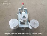 China Aluminum Sheave Grouding Wire Cable Pulley Block Conductor Stringing Blocks for sale