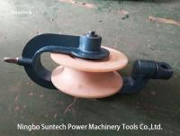 China Overhead Line Round Belt Hold Down Wire Cable Pulley Stringing Block for sale