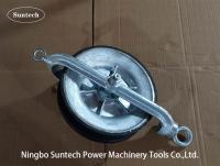 China Overhead Line Round Belt Hold Down Wire Cable Pulley Stringing Block for sale