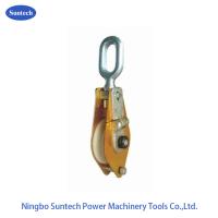 China MC Nylon Sheave 100KN Conductor Stringing Blocks for sale