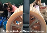 China Transmission Line 660 X100 Five Nylon Sheaves Conductor Pulley Block for sale