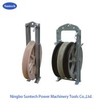 China Overhead Line Conductor Stringing Blocks With 508mm Nylon Aluminum Alloy Sheave for sale