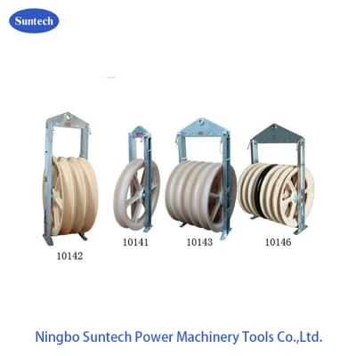 China 822mm MC Nylon Wire Conductor Stringing Pulley Blocks for sale