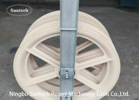 China 822mm MC Nylon Wire Conductor Stringing Pulley Blocks for sale