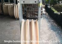 China 822mm MC Nylon Wire Conductor Stringing Pulley Blocks for sale