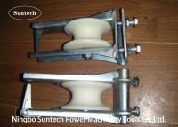 China Transmission Line Crossarm Mounted Nylon Wheel Conductor Stringing Blocks for sale
