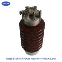 China M16 Porcelain Transmission Line Fittings For Horizontal Line Post Insulator for sale
