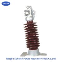 China M16 Porcelain Transmission Line Fittings For Horizontal Line Post Insulator for sale