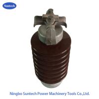 China M16 Porcelain Transmission Line Fittings For Horizontal Line Post Insulator for sale