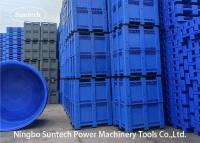 China Stackable Heavy Duty Industry Use 20 EA Color Bule Bult Container Platic Storage Container Box for sale