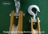 China 50KN Nylon Sheave Insulated Hoisting Tackle Stringing Tools for sale