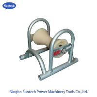 China Steel Pipe Bridge Capacity 10KN Cable Reel Roller for sale
