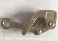 China 10KN Single Cam Come Along Clamp Earthwire Grip For Stranded Wire GJ25 -50 for sale