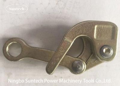 China 10KN Single Cam Come Along Clamp Earthwire Grip For Stranded Wire GJ25 -50 for sale