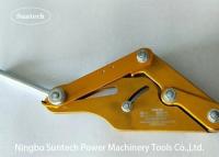 China 80kN Self Gripping Come Along Clamp Transmission Line ACSR Conductor for sale