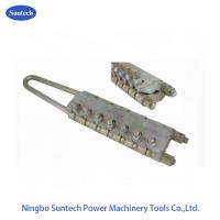 China Bolt Type Anti Twist Steel Rope Gripper Stringing Conductor Come Along Clamp for sale