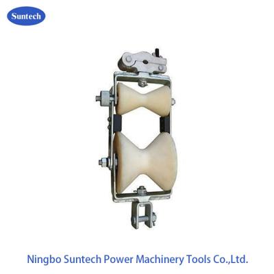 China 2kN Crandle Block Fiber Cable Pulling Equipment For Exchanging Overhead Line for sale