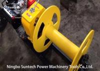 China Gasoline Diesel Engine Cable Winch Puller Take Up Stringing Equipment 5 Ton 20KN for sale