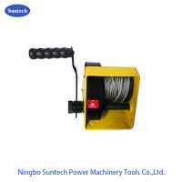 China Portable Power Worm Gear Winch 500kg Mini Manual Customized Optional Cable for sale