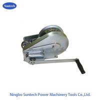 China Zinc Plated Marine Hand Winch 1800lbs For Lifting Industrial Area CE Approved for sale
