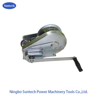 China Zinc Plated Marine Hand Winch 1800lbs For Lifting Industrial Area CE Approved for sale