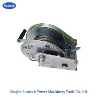 China Zinc Plated Marine Hand Winch 1800lbs For Lifting Industrial Area CE Approved for sale