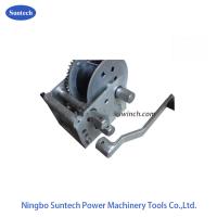 China Three Speed Dacromet Power 2200lbs Marine Hand Winch for sale