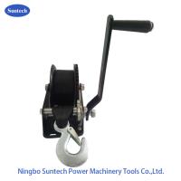 China ISO Portable 545kg Trailer Hand Winch With Brake for sale