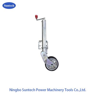 China 350kg Loading 240mm Extension Heavy Duty Jockey Wheel For Caravan for sale