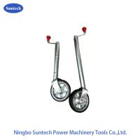 China 250mm Lifting 60mm Caravan Jockey Wheel With Steel Rim for sale