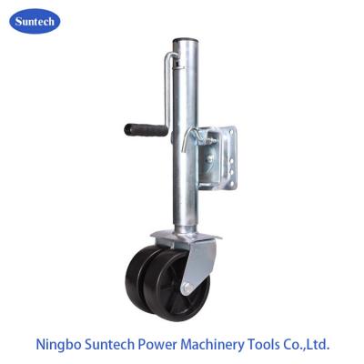 China Zinc Plated 1500lbs Side Handle Dual Wheels Trailer Spare Parts for sale
