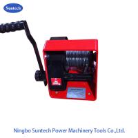 China Worm Gear Drive Winch , GR300 Small Boat Hand Gear Winch for sale