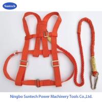 China 45mm Half Body Construction 100KG Safety Belt Harness for sale