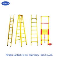 China 8m FRP Fiberglass Extension Ladder Construction Tower Erction Tools for sale