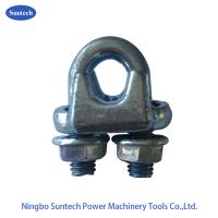 China Power Line Carbon Steel Preformed Adjustable Wire Rope Clip Clamp ISO9001 for sale