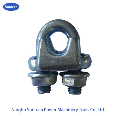 China Power Line Carbon Steel Preformed Adjustable Wire Rope Clip Clamp ISO9001 for sale