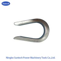China Portable Adjustable HDG Carbon Steel Wire Rope Thimble for sale