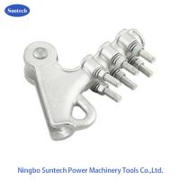 China Aluminium Alloy Electric Cable Clamps For 35KV Overhead Power Line for sale
