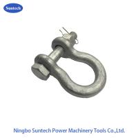 China HDG Spacer Clamp For 33KV Transmission Line Post Insulator for sale