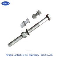 China Galvanized Steel Hex Splice Post Carriage Bolts And Nuts for sale