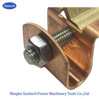 China ISO9001 Ball Blasted Power Trolley Line Copper Shelf Brackets for sale