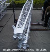 China A Shape Lattice Gin Pole Tower Erection Tools Construction Works for sale