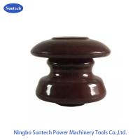 China Ceramic Shackle Transmission Line Insulator With Bolt 400V for sale