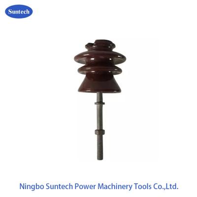 China Glazed Pin High Voltage Porcelain Insulators 11KV P - 11 - Y for sale