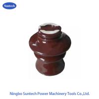 China Glazed Pin High Voltage Porcelain Insulators 11KV P - 11 - Y for sale