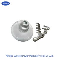 China 70KN Transmission Line Porcelain Disc Suspension Insulator With Cap for sale