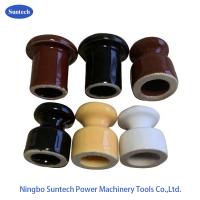 China Low Voltage Porcelain Transmission Line Insulator For Wall Wire Fixings for sale