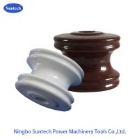 China 53 - 1 Aislado Transmission Line Insulator Porcelain Isolator Low Voltage for sale