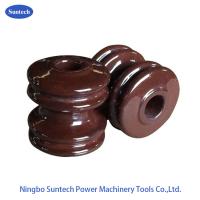 China 53 - 1 Aislado Transmission Line Insulator Porcelain Isolator Low Voltage for sale