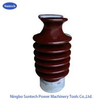 China 33kv Electrical Transmission Line Post Insulator Porcelain Material for sale